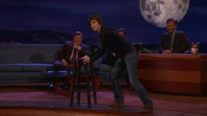 Some comedians push the envelope; on Conan, Tig Notaro pushes the stool ...