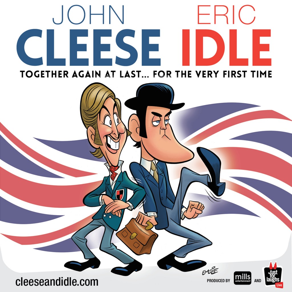 John Cleese and Eric Idle touring North America as a duo in Fall 2015 ...
