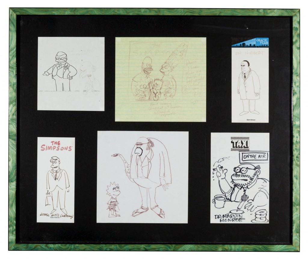 The Creative Genius of Sam Simon: A Lifetime of Memorabilia, up for ...