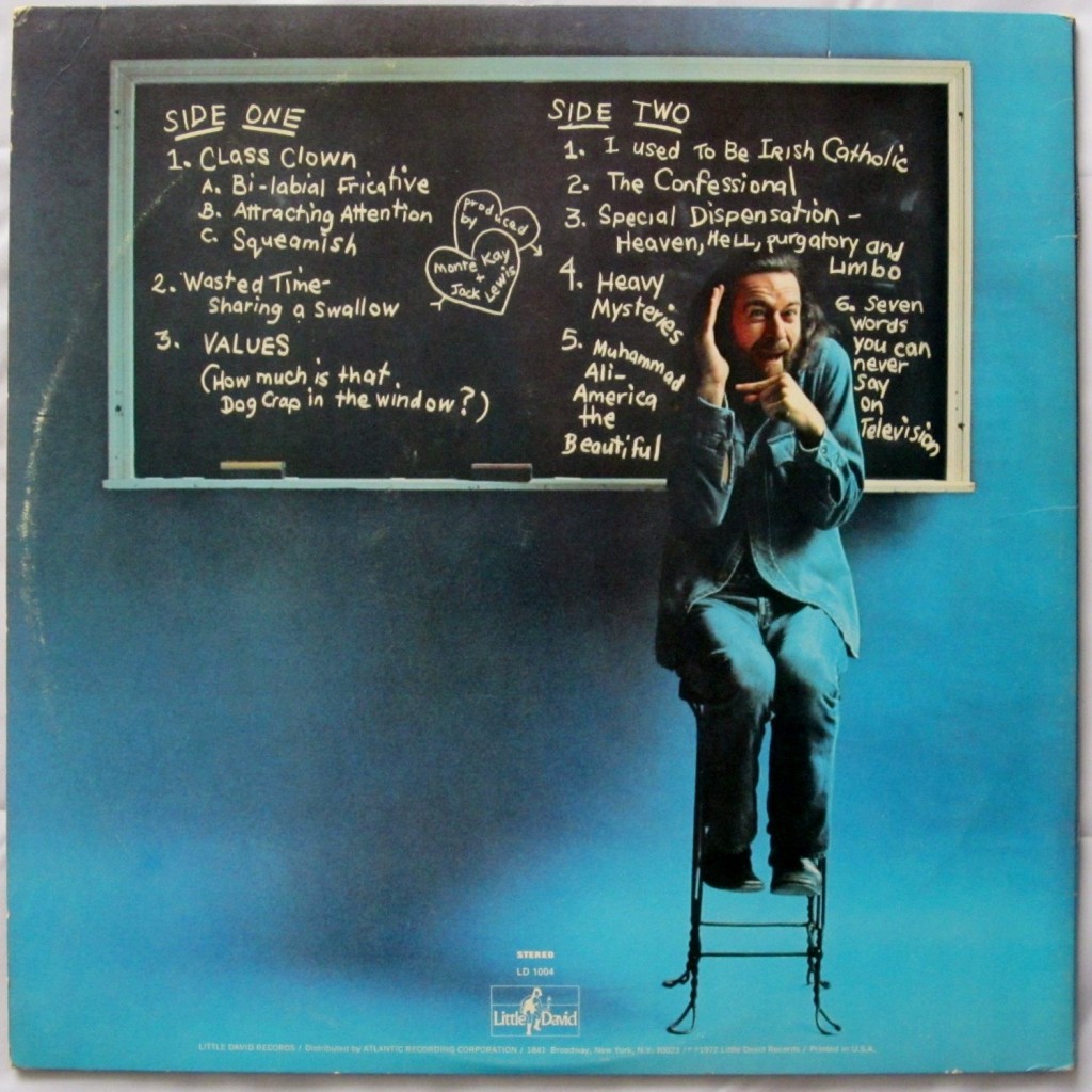 Library of Congress adds George Carlin’s “Class Clown” to national ...