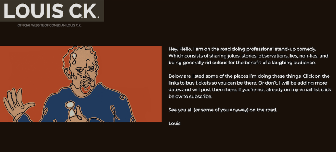 On booking Louis C.K. in 2019 – The Comic's Comic