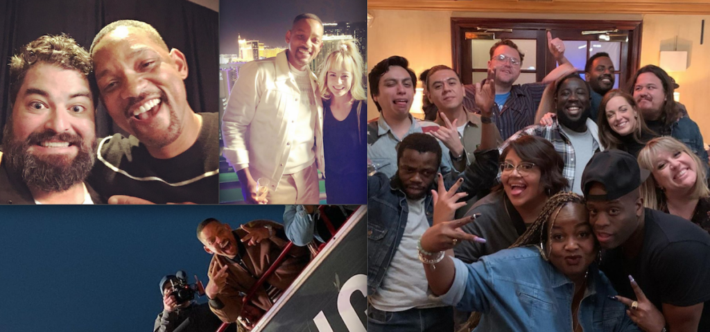 Will Smith spent the week in Las Vegas with a bunch of stand-up ...
