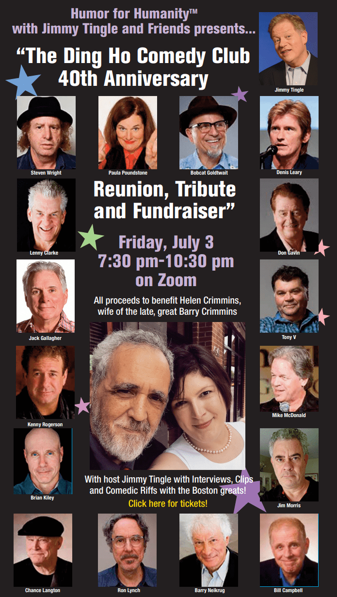 Old-School Boston Comedians Celebrate 40th Anniversary of Ding Ho to ...